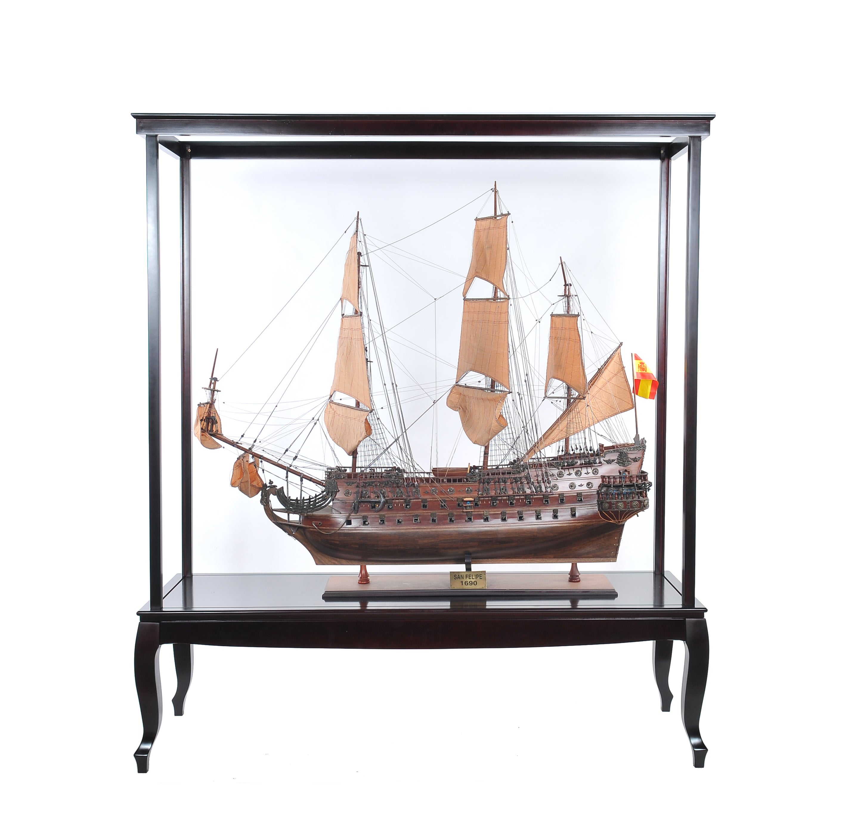 Wooden handcrafted DISPLAY CASES for ship model| Multiple size ...